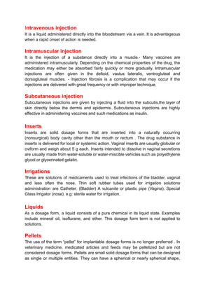 Pharmaceutical Dosage Forms | PDF