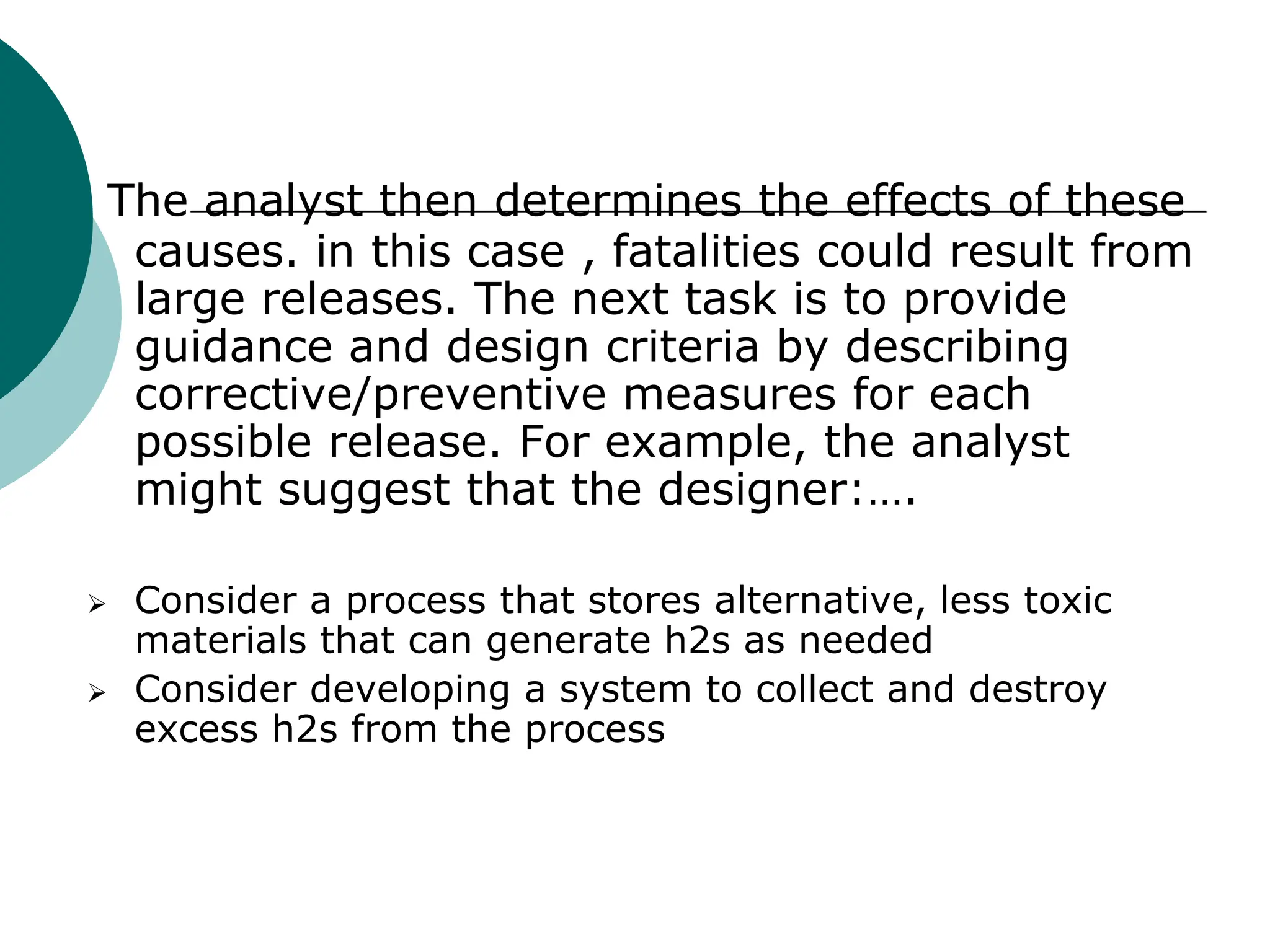 Process Hazard Analysis for the safety and laws | PPT
