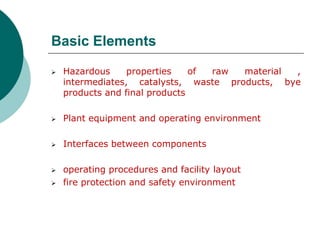 Process Hazard Analysis for the safety and laws | PPT