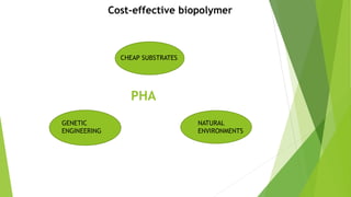 PHA and Agricultural wastes as carbon sources | PPT