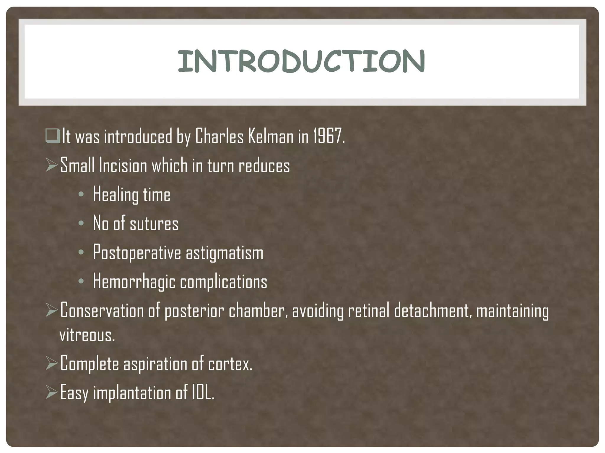 Phacoemulsification | PPTX
