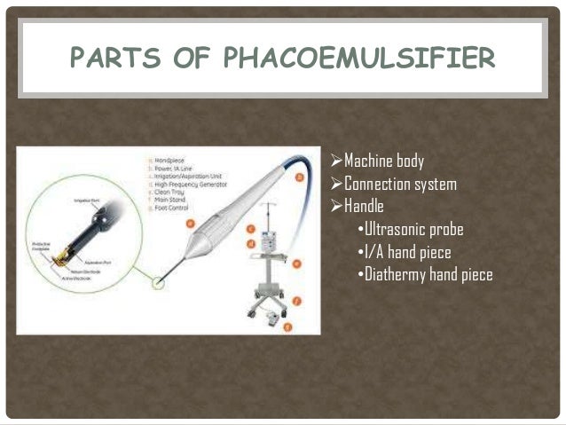 Phacoemulsification