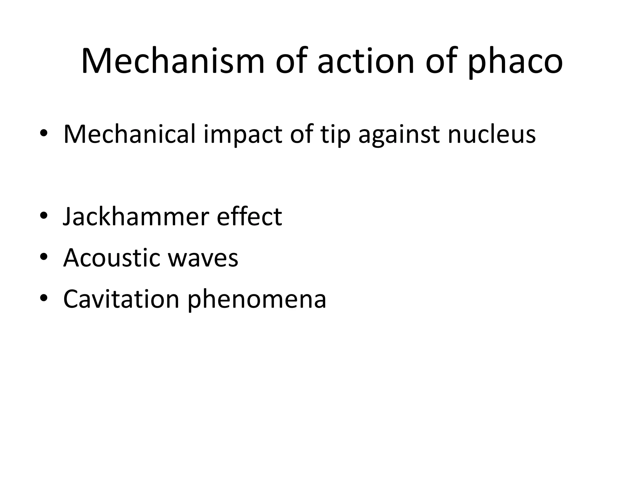 Phacodynamics basics! | PPTX