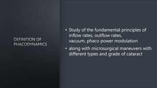 Phacodynamics in Phaco.pptx