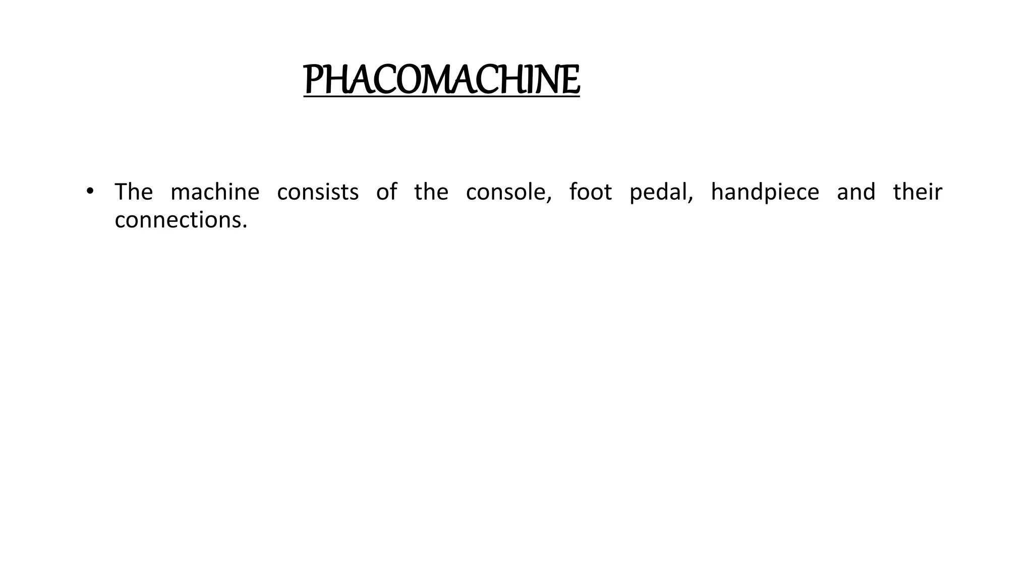 Phaco dynamics | PPTX
