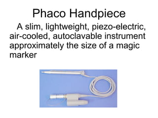 Phaco Harmonic Scalpel Repair | PPT