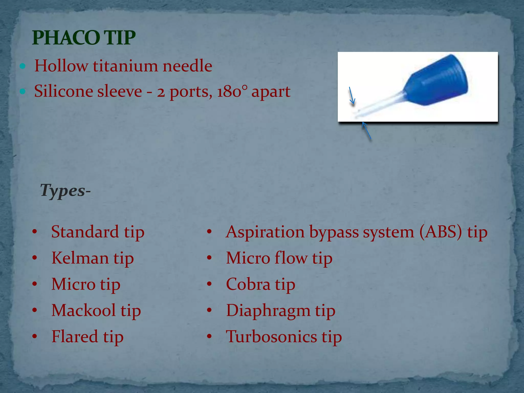 Phacomachine and its dynamics | PPTX