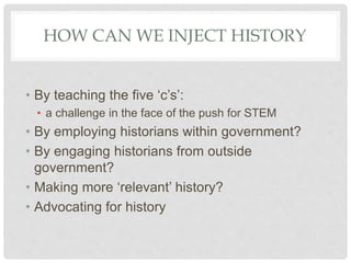 Policy and History | PPTX