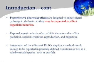 Pharmaceutically active compounds (PhAC) | PPTX