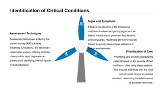 Catastrophic surgery , life threatening conditions. | PDF