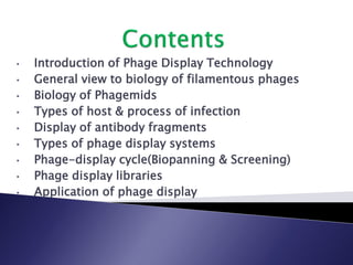 Phage display orginal | PDF