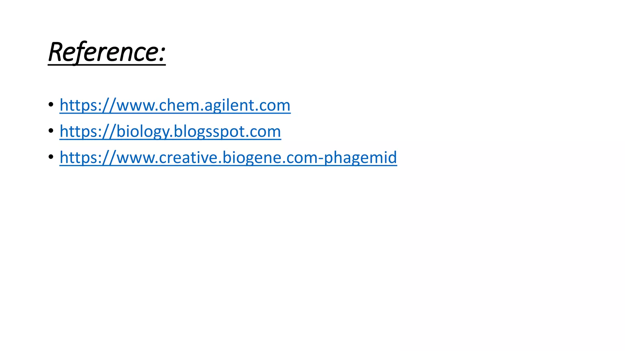 Phagemid vector | PPTX