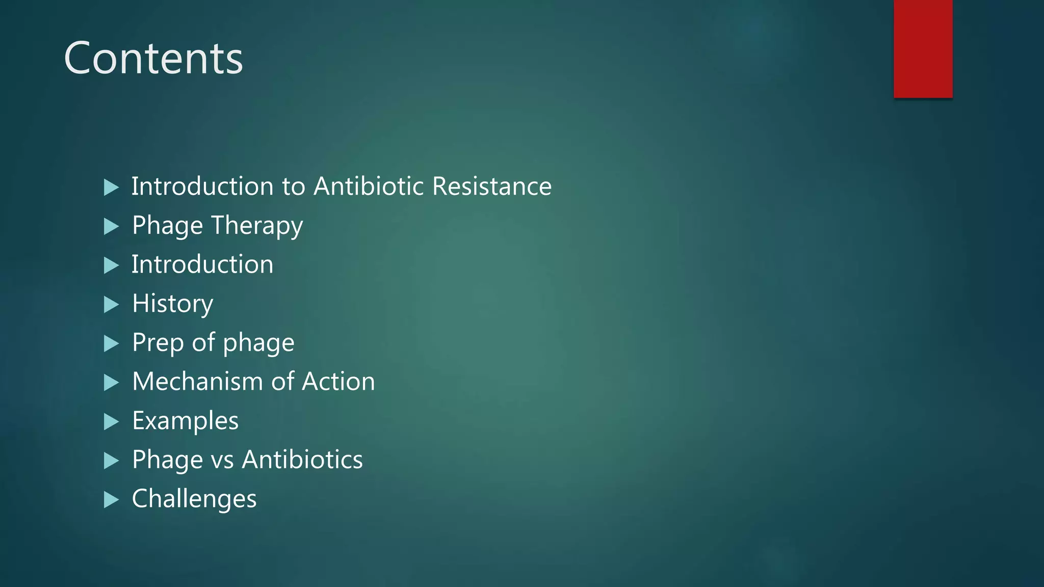 Phage therapy | PPTX
