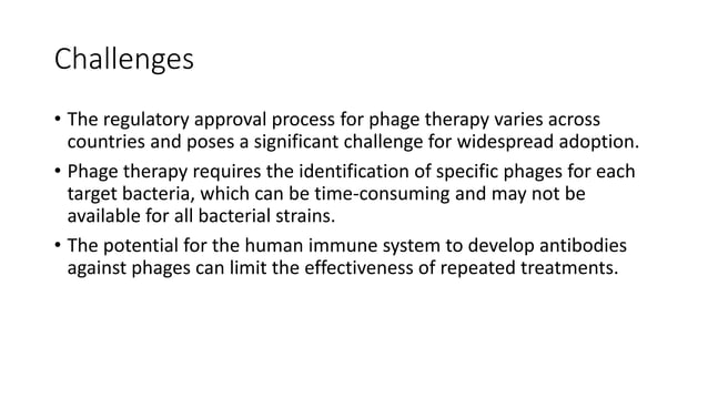 Phage Therapy .pptx | Infectious Diseases | Diseases and Conditions