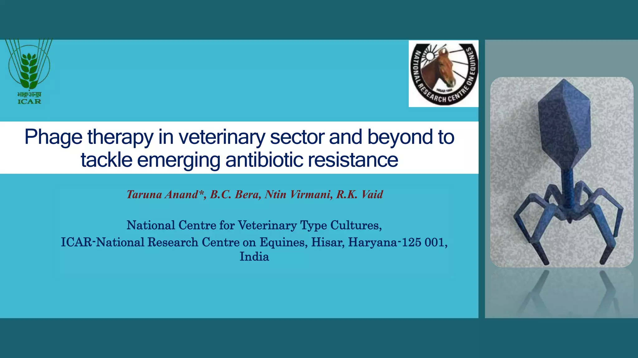 Phage therapy in veterinary sector and beyond.pptx
