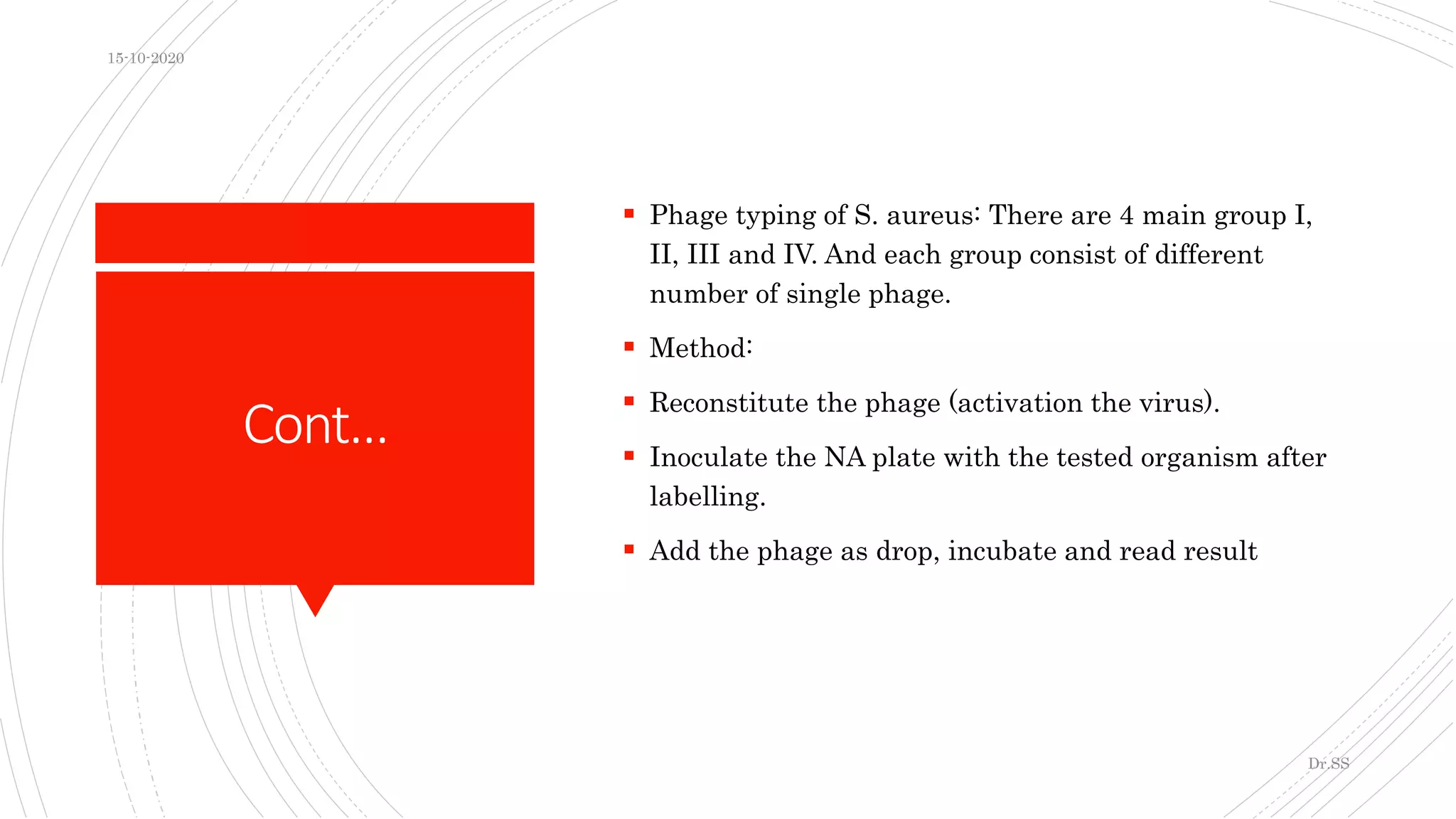 Phage typing | PPTX