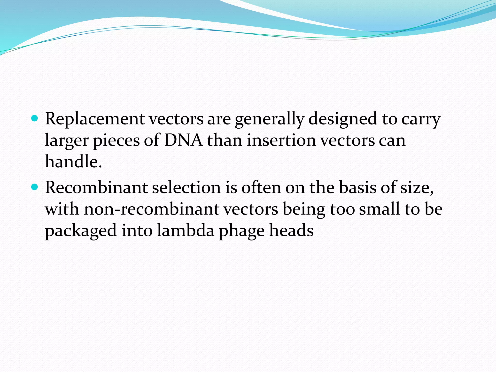 Phage vector bacteriophage | PPTX