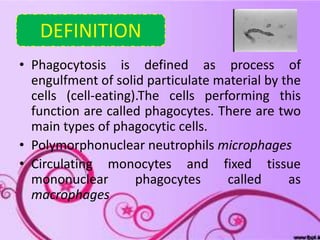 Phagocytosis | PPTX