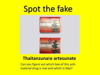 Spot the fake | PPTX