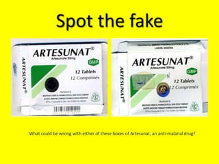 Spot the fake | PPTX