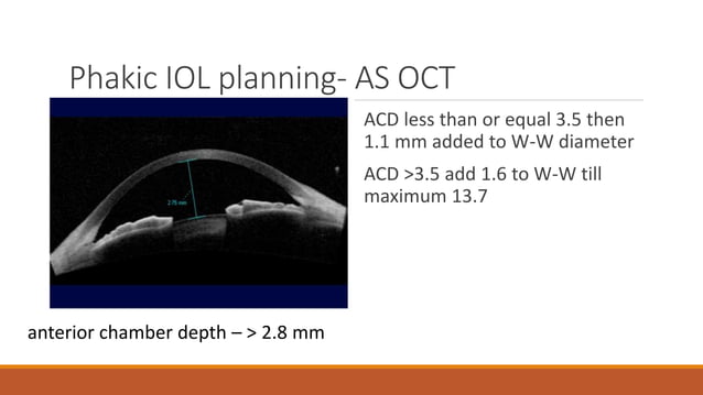 Phakic intraocular lens | PPTX