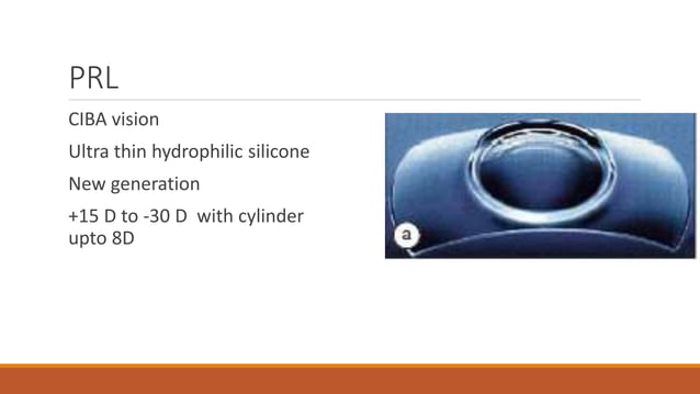 Phakic intraocular lens | PPTX