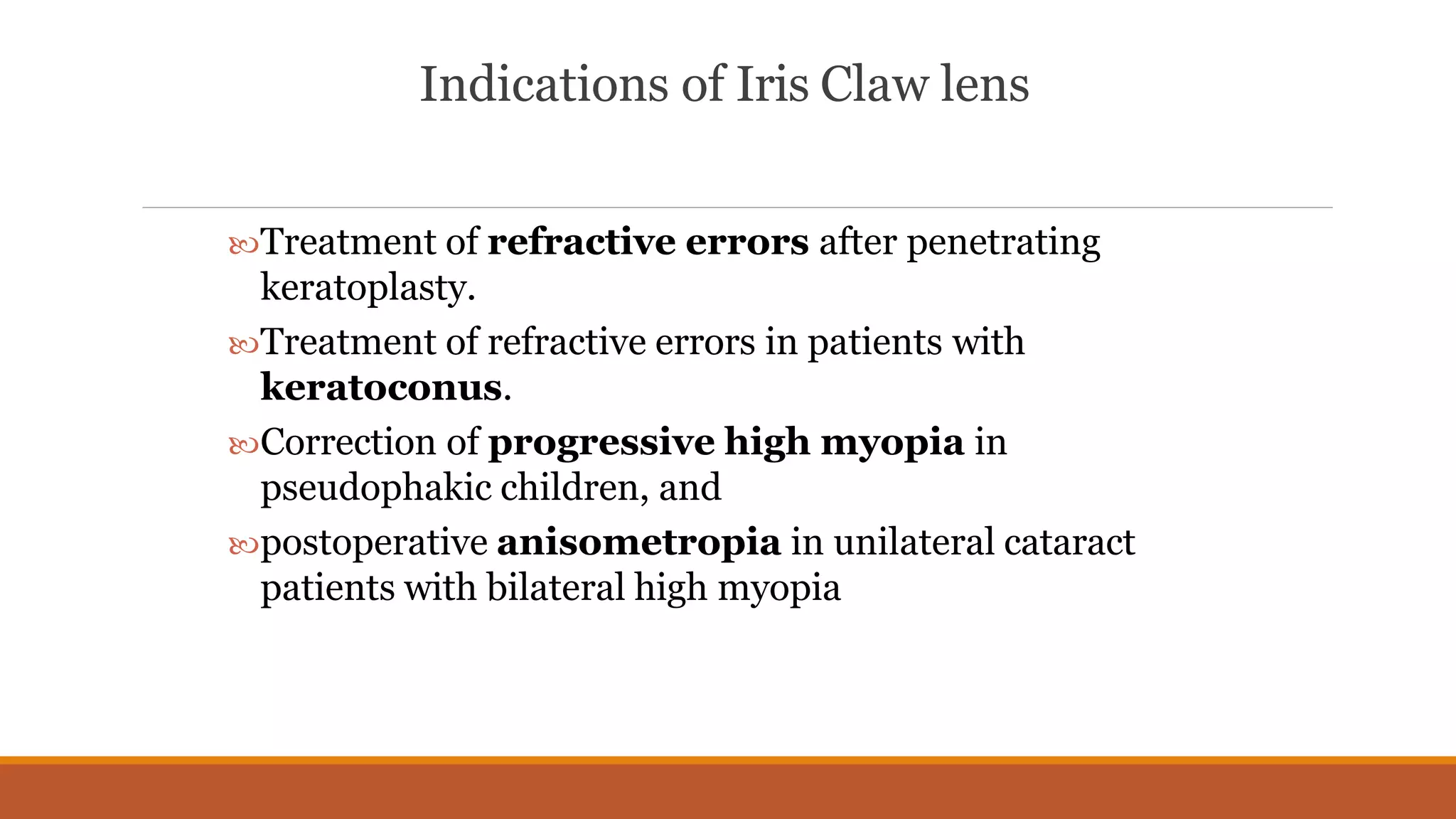 Phakic iol ppt | PPTX