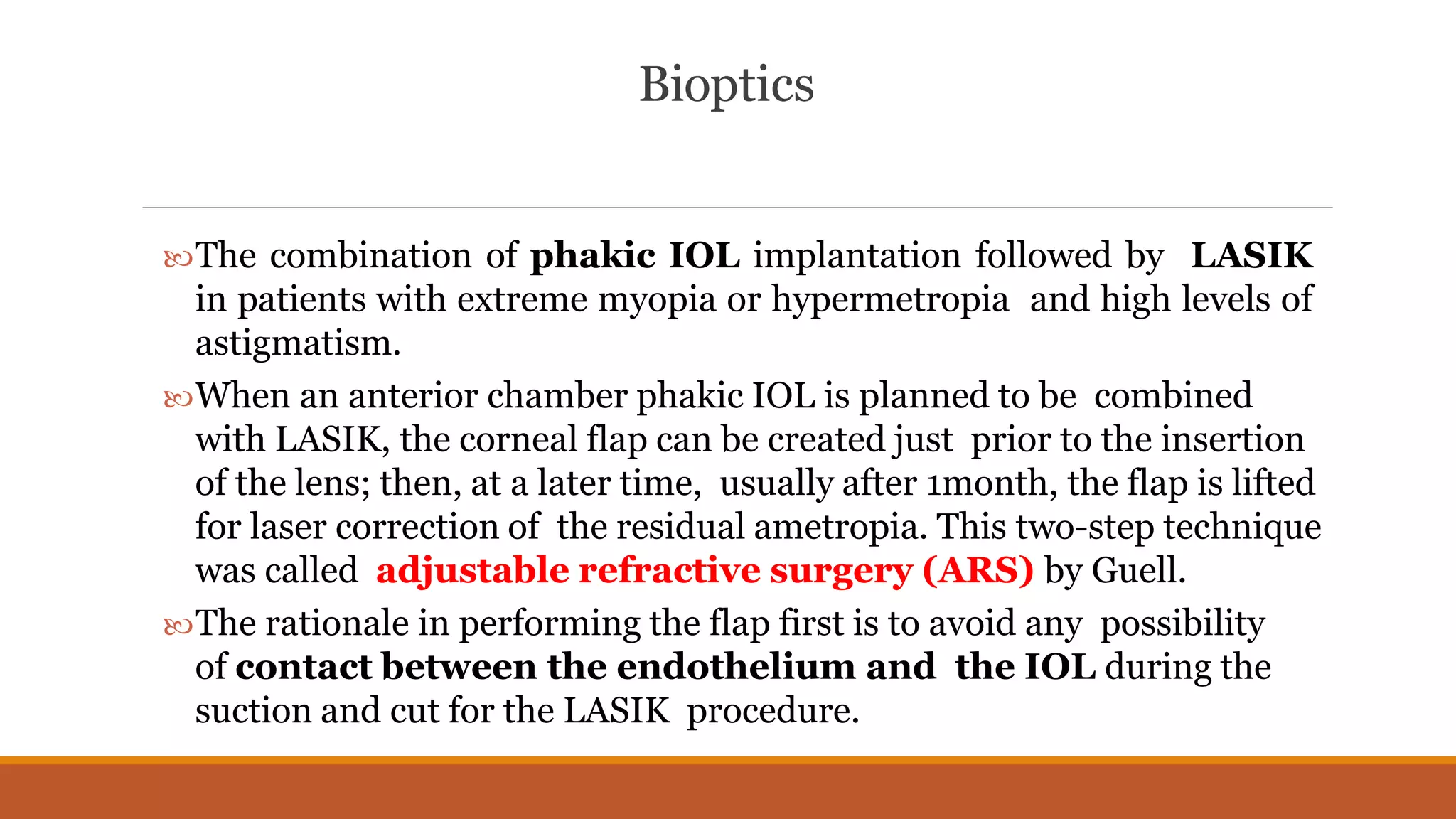 Phakic iol ppt | PPTX