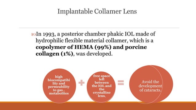 Phakic iol ppt | PPTX