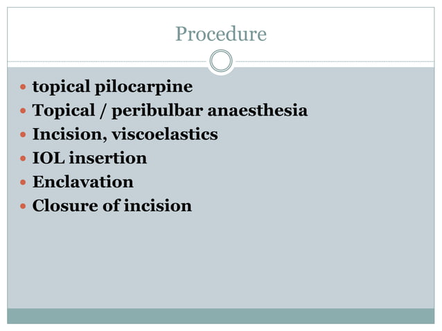 Phakic IOL | PPTX | Eye and Vision Conditions | Diseases and Conditions