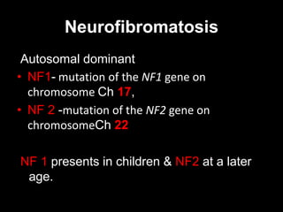 Imaging in Phakomatoses | PPTX