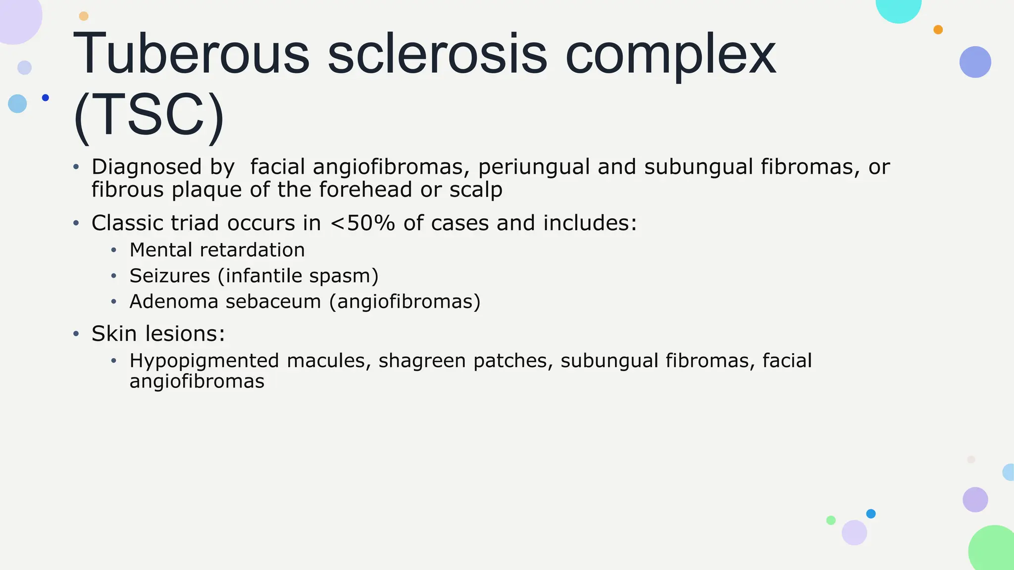Phakomatoses + Congenital Metabolic disorders.pptx