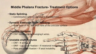 Phalangeal fractures of hand | PPTX