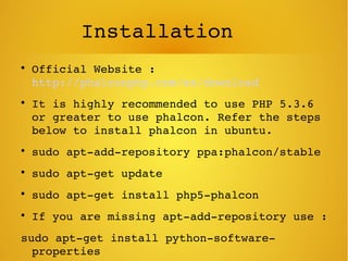 Phalcon | PPT | Free Download