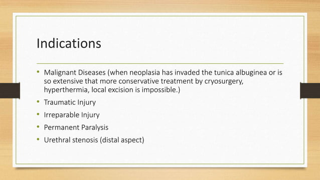 Phallectomy | PPTX | Surgery | Medical Health