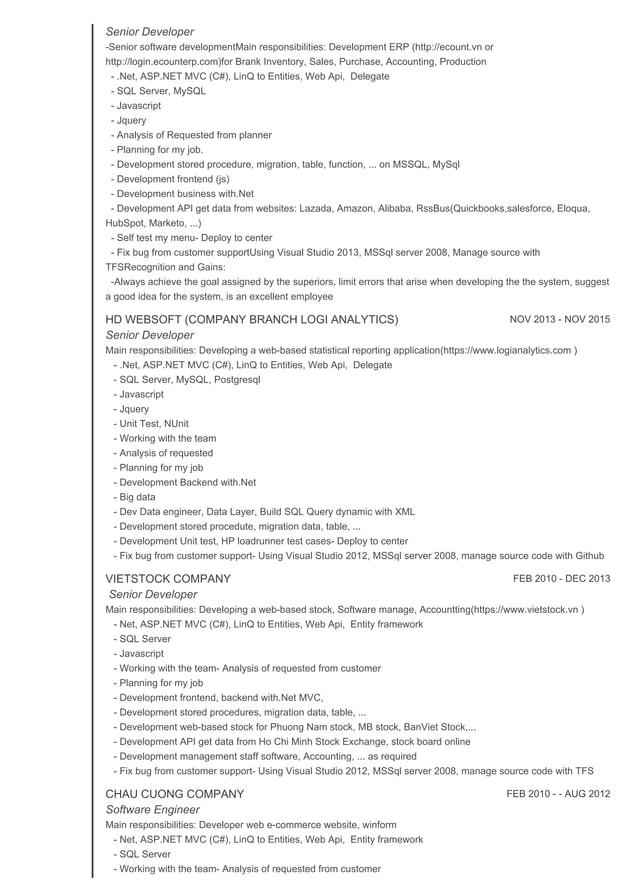 Pham van-phu-senior-engineer | PDF