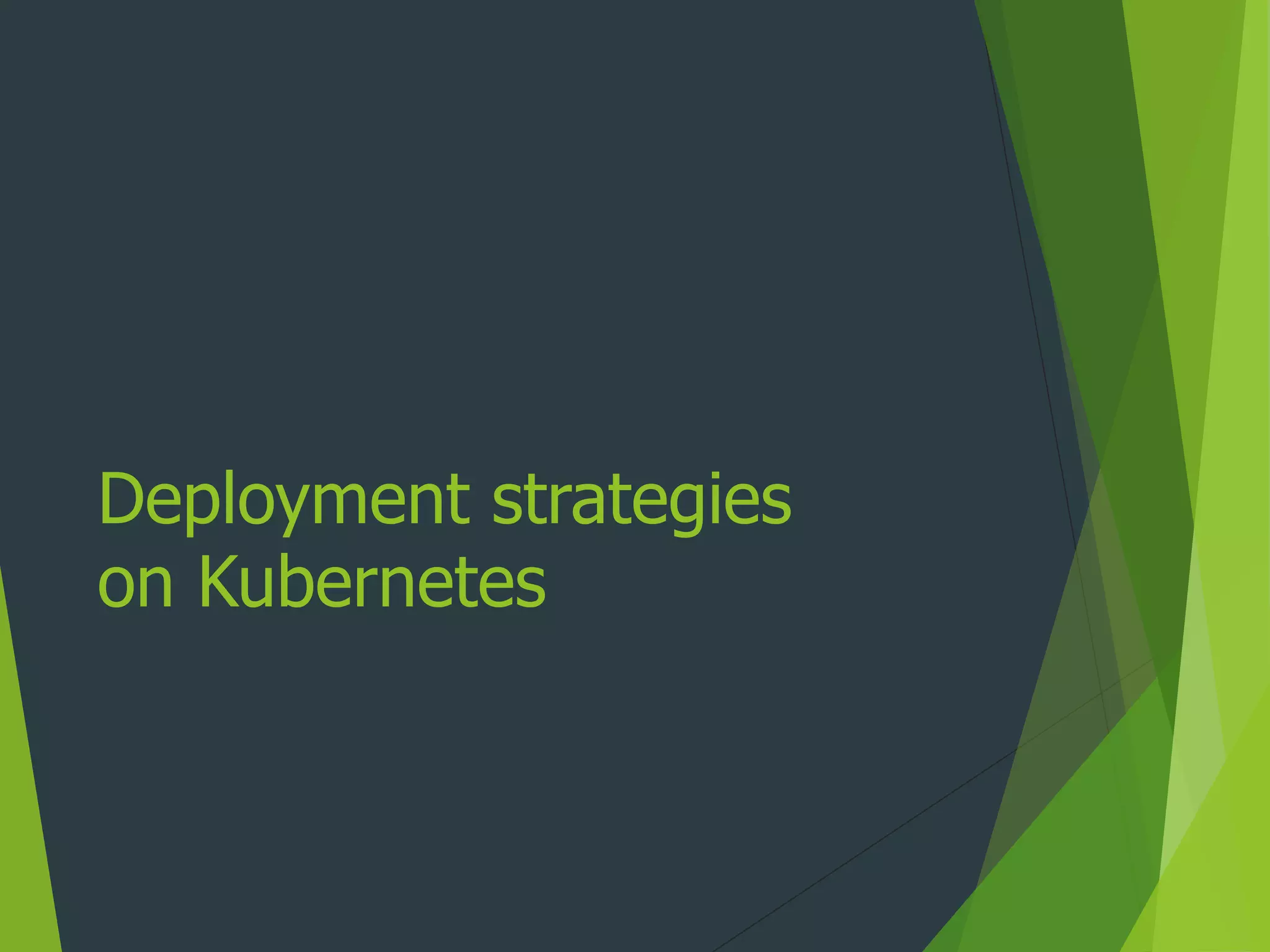 Zero Downtime Deployment With Kubernetes Meetup 21 01 Ppt