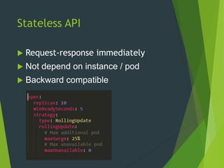 Zero-downtime deployment with Kubernetes [Meetup #21 - 01] | PPT