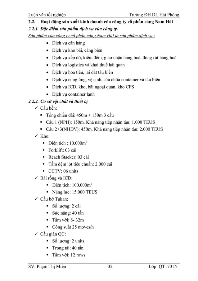 Đề tài: Nâng cao hiệu quả marketing của công ty cảng Nam Hải, 9 ĐIỂM! | PDF