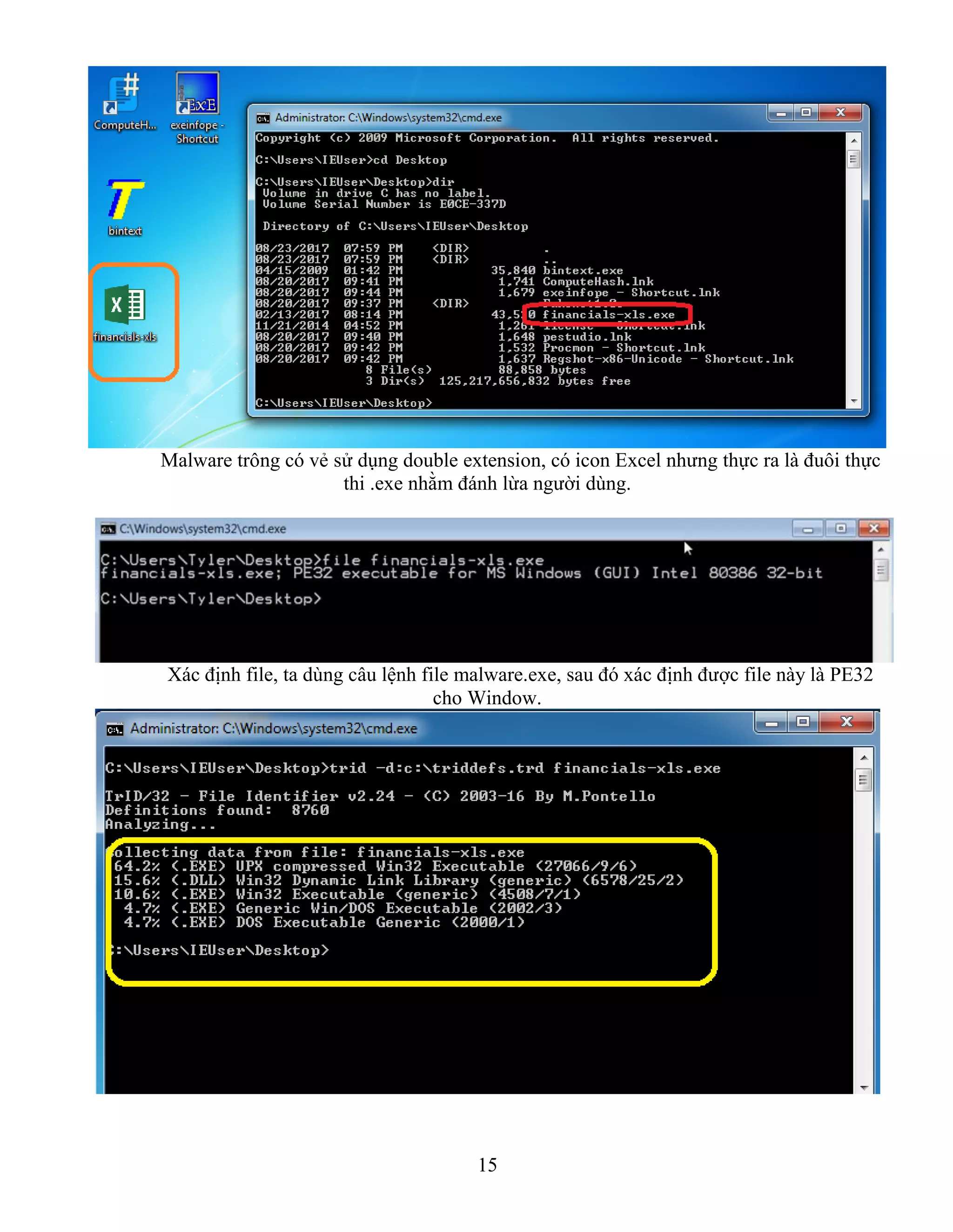 Phân tích mã độc cơ bản - báo cáo thực tập | PDF