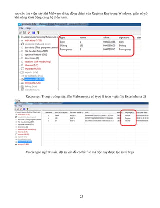 Phân tích mã độc cơ bản - báo cáo thực tập | PDF