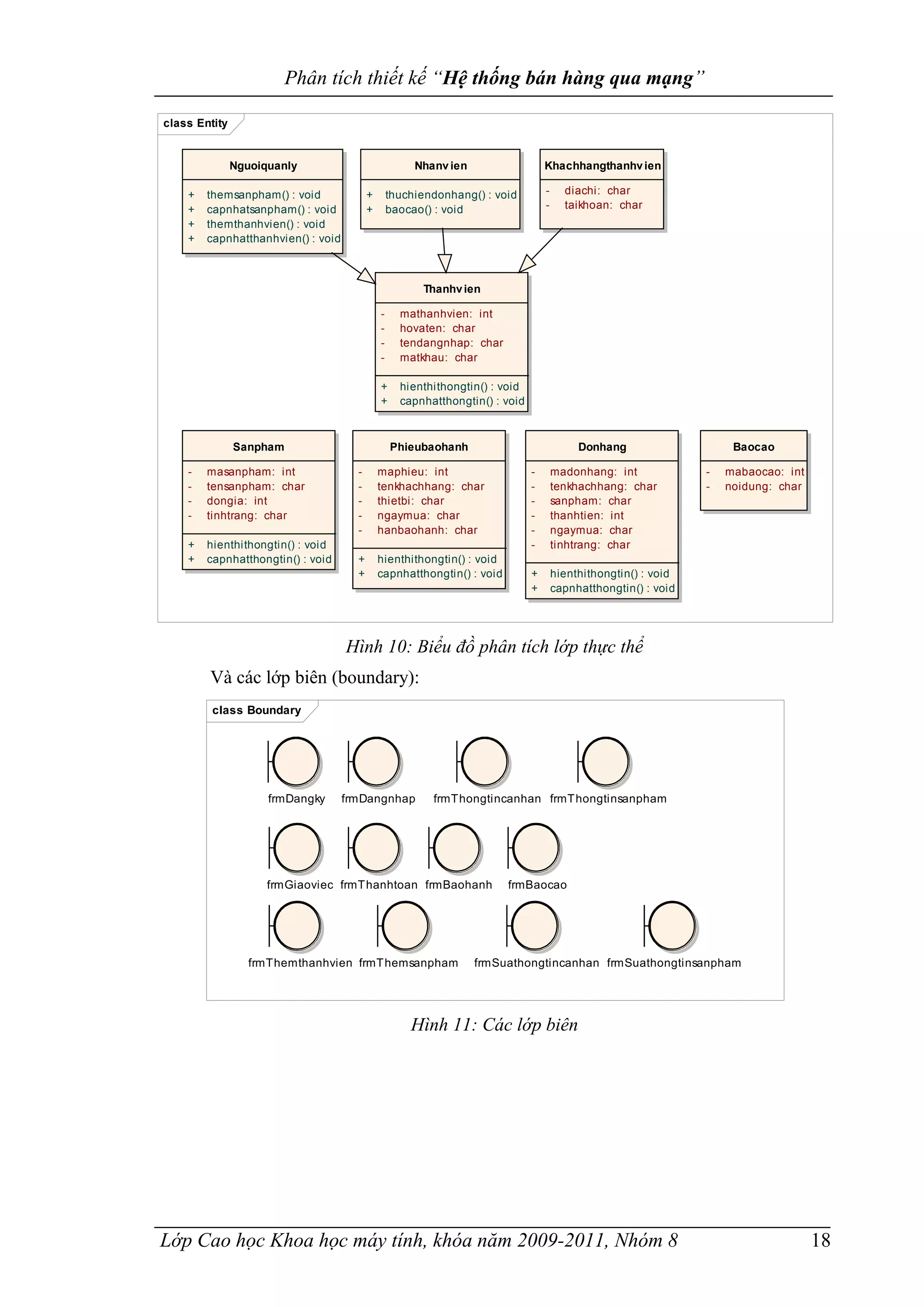 PHÂN TÍCH THIẾT KẾ HỆ THỐNG BÁN HÀNG QUA MẠNG | DOC