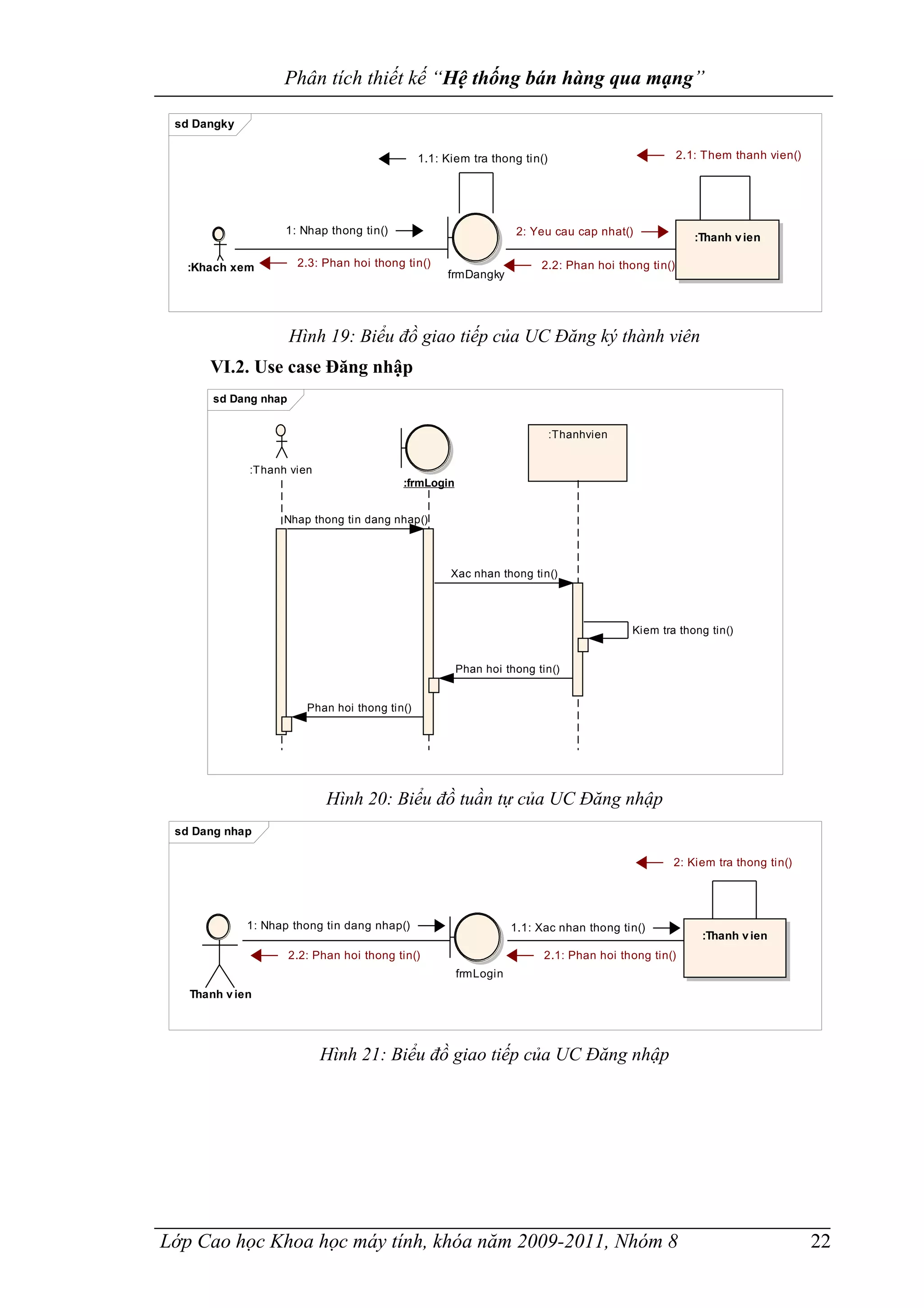 PHÂN TÍCH THIẾT KẾ HỆ THỐNG BÁN HÀNG QUA MẠNG | DOC