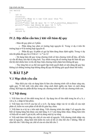 lap trinh c Phan2 chuong5 | PDF