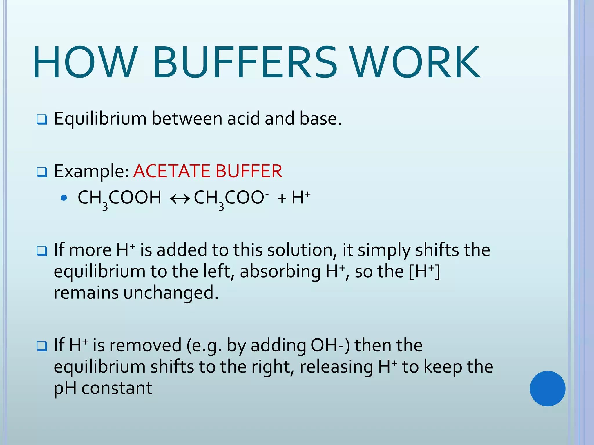 Ph and buffer | PPTX