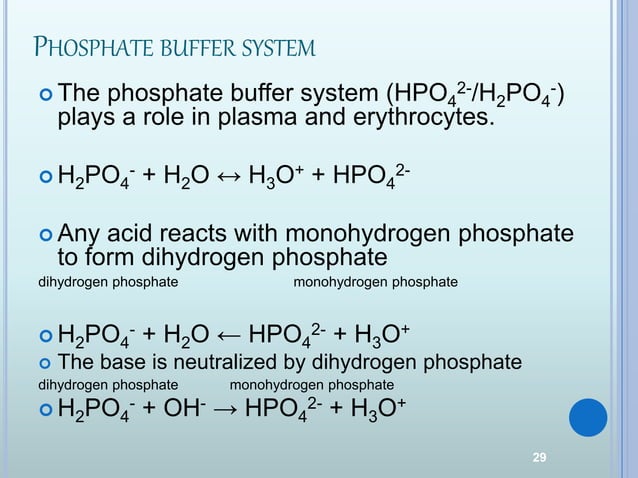 Ph and buffer | PPTX | Chemistry | Science