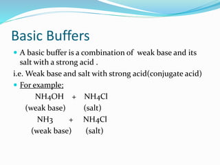 Ph and buffer | PPTX