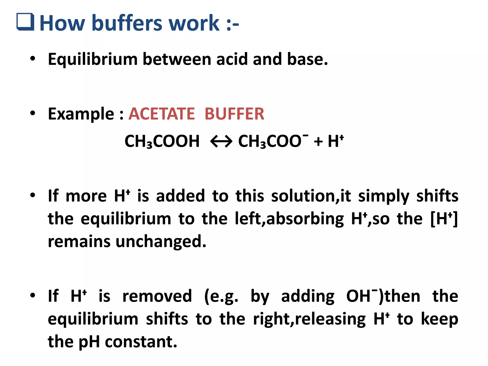 p H and buffers | PPTX
