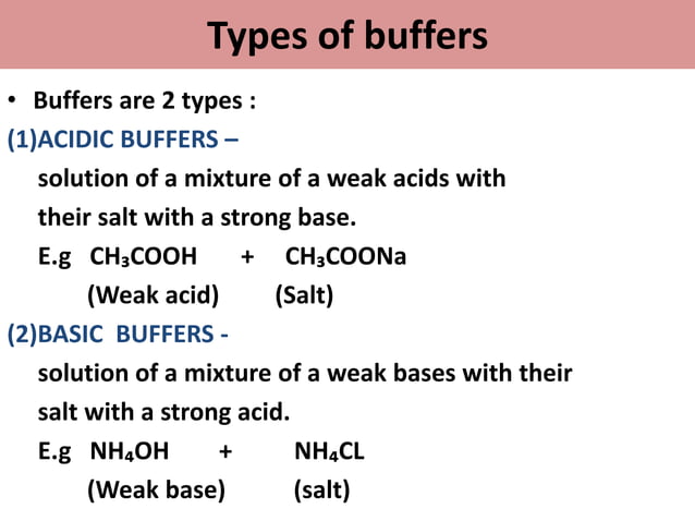 p H and buffers | PPTX