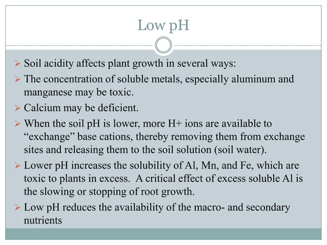 pH and its effects on nutrient availablity | PPTX | Chemistry | Science